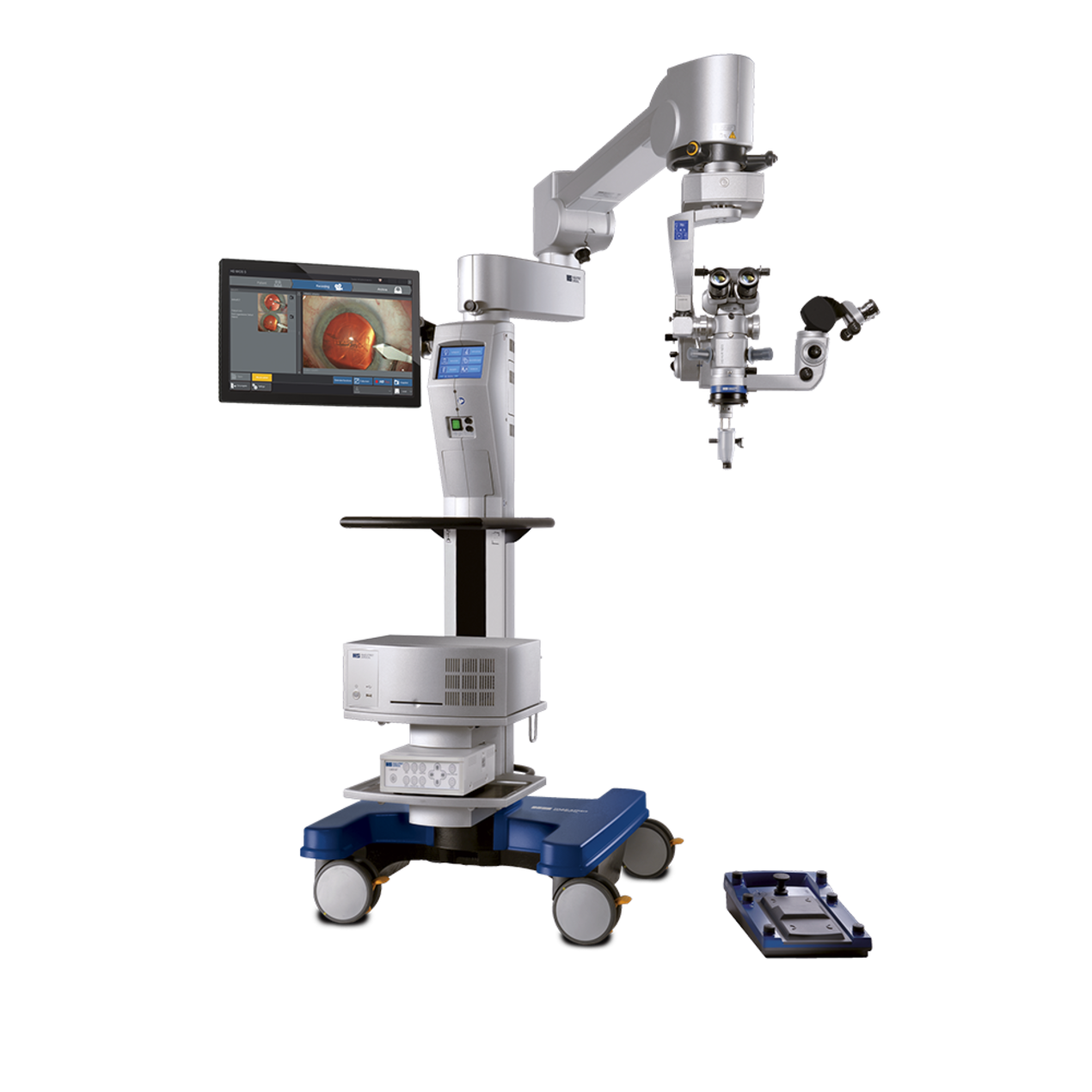 Hi-R NEO 900 microscope - Carrying system and foot pedals